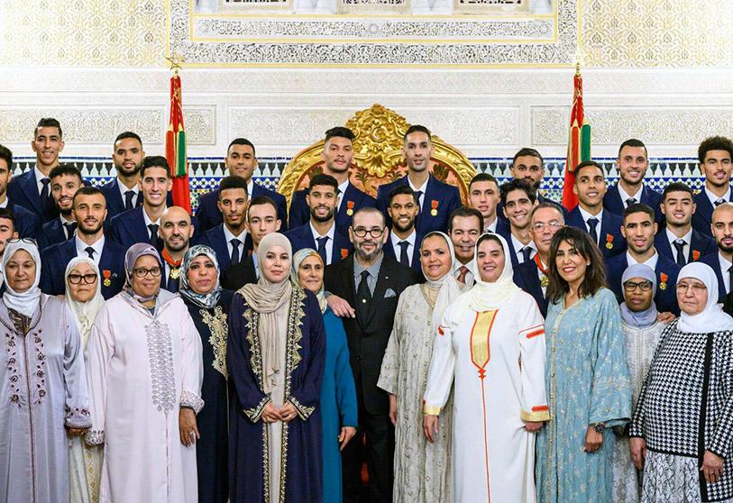 HM King Mohammed VI Awards National Football Team