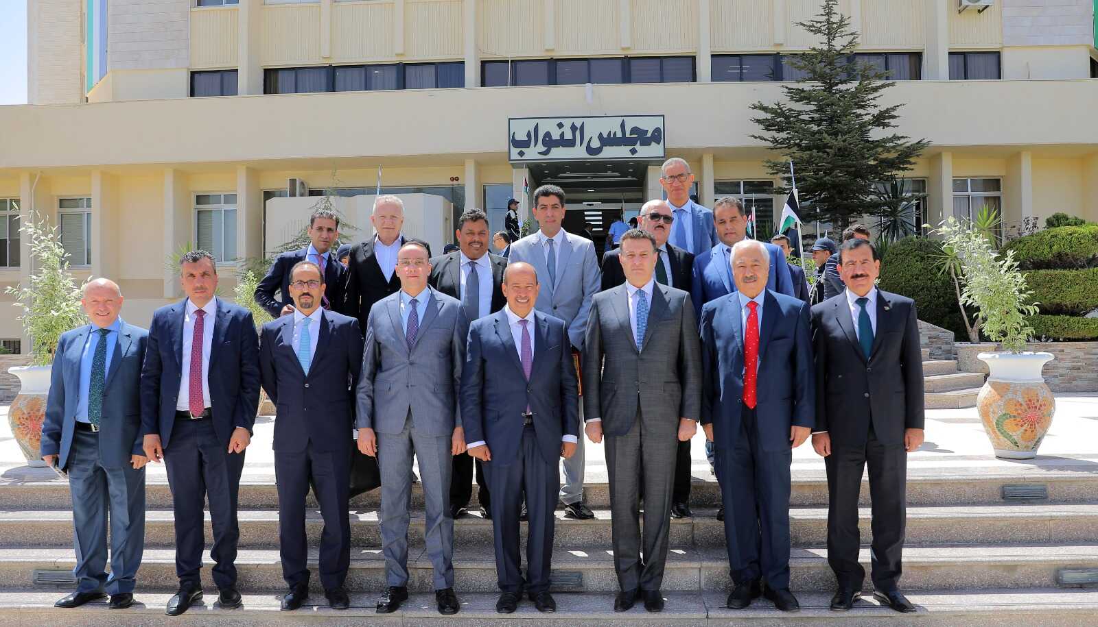 Upper House Speaker Holds Talks with Jordanian Officials