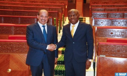 Upper House Speaker Holds Talks With ILO Director General
